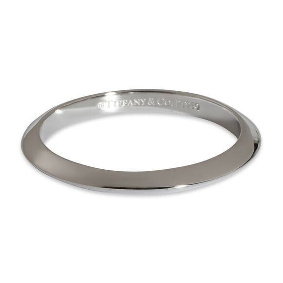 Tiffany & Co. | Jewelry | Tiffany Co Tiffany Setting Knife Edge Band In ...